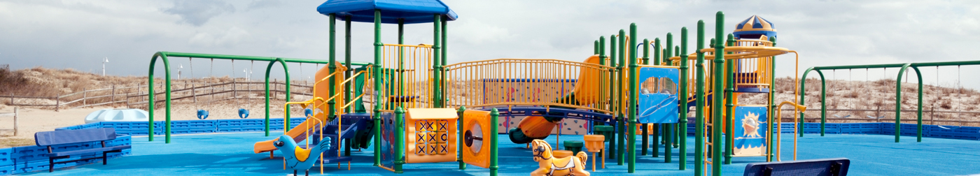 large banner playground services | The Playground Surfacing Experts ...